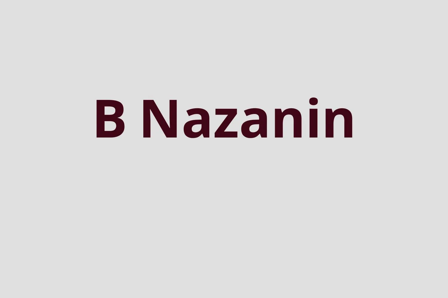 B Nazanin Font Free Download