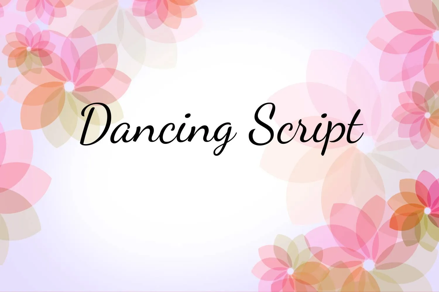 Dancing Script Font Free Download