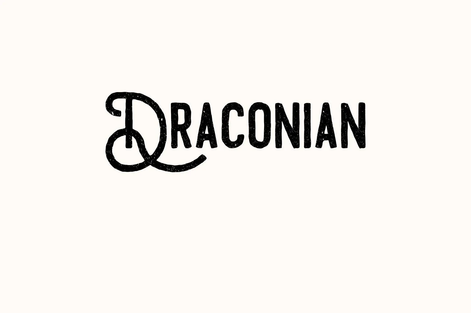 Draconian Font Free Download