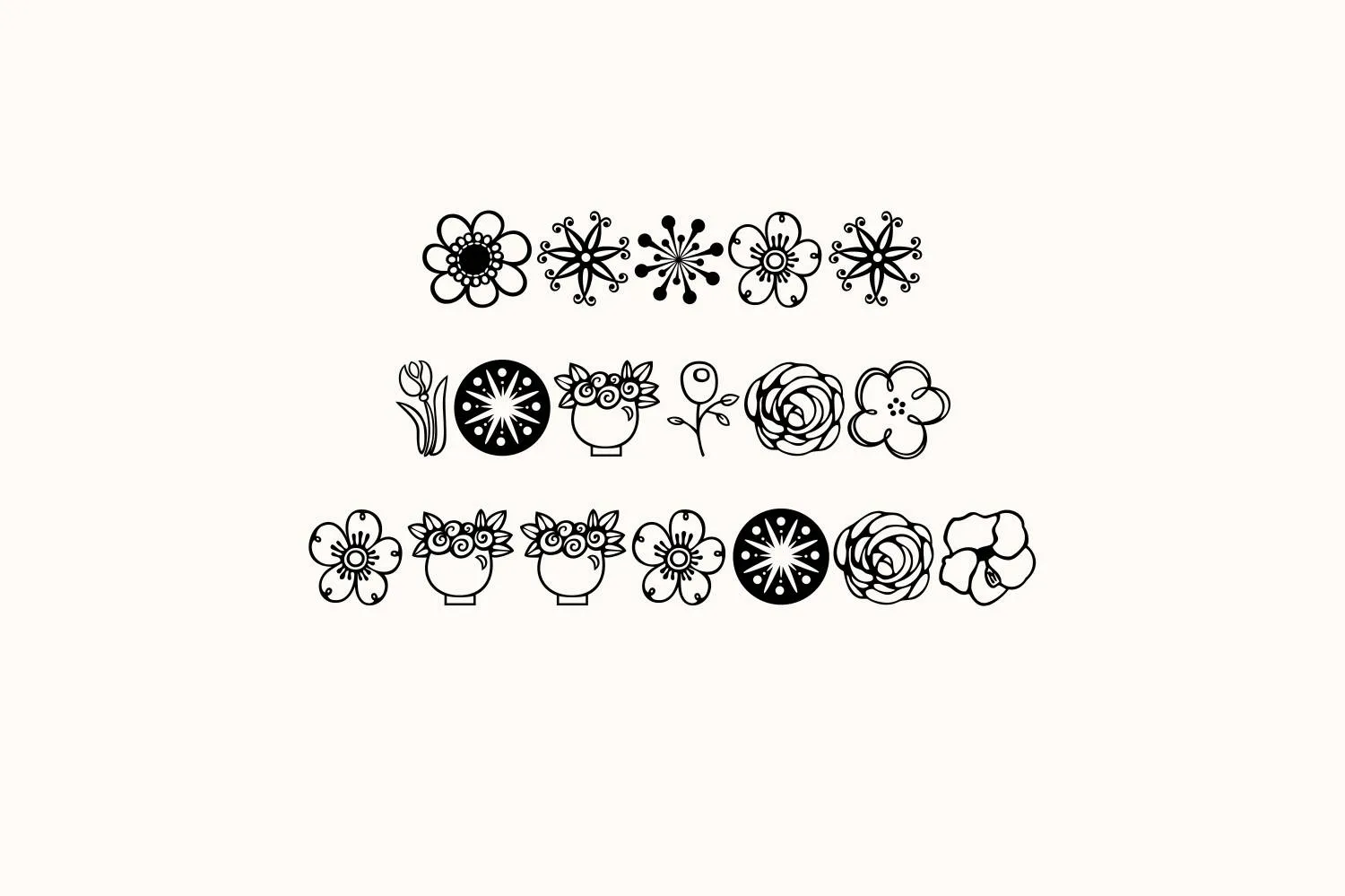 Janda Flower Doodles Font Free Download