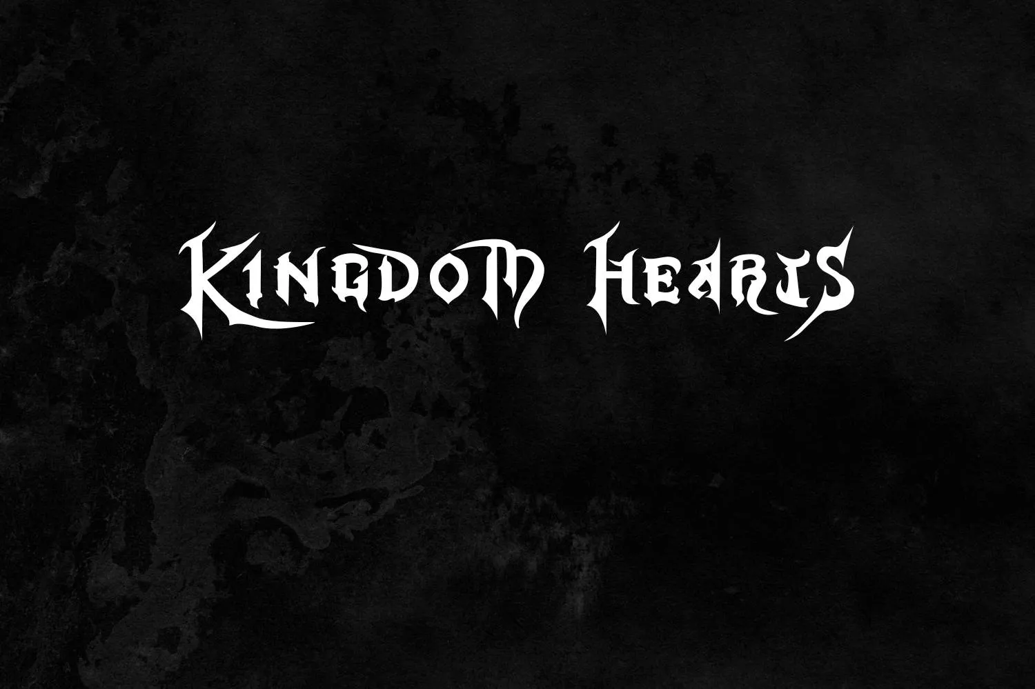 Kingdom Hearts Font Free Download
