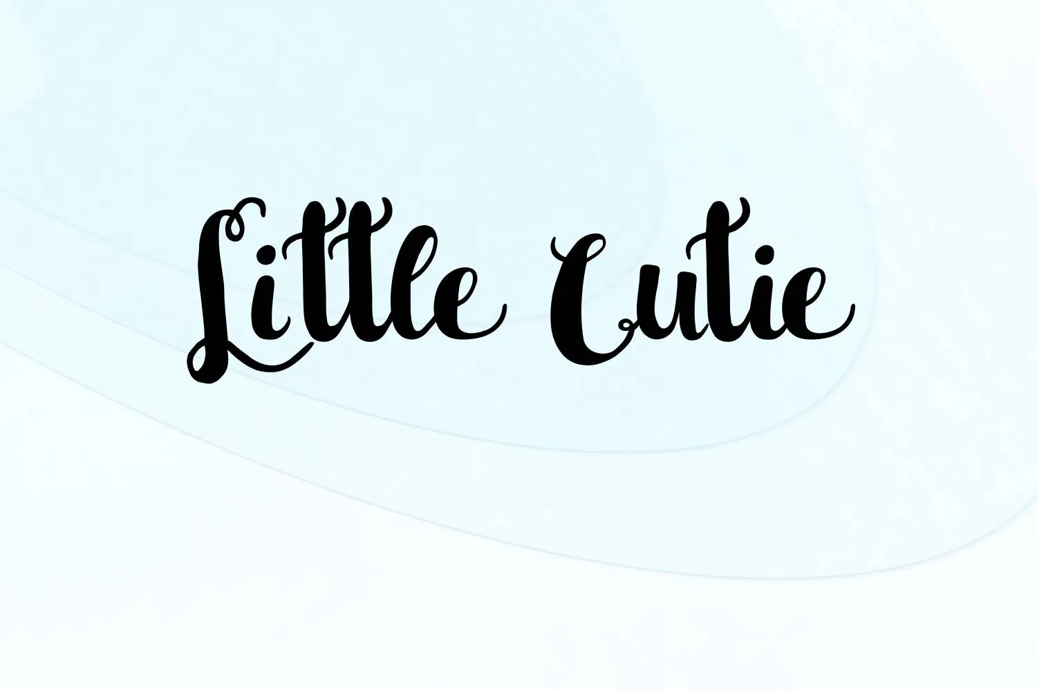 Little Cutie Font Free Download