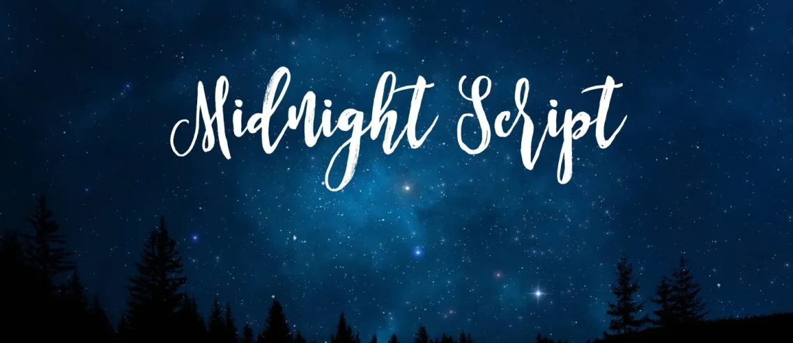 Midnight Script Font Free Download