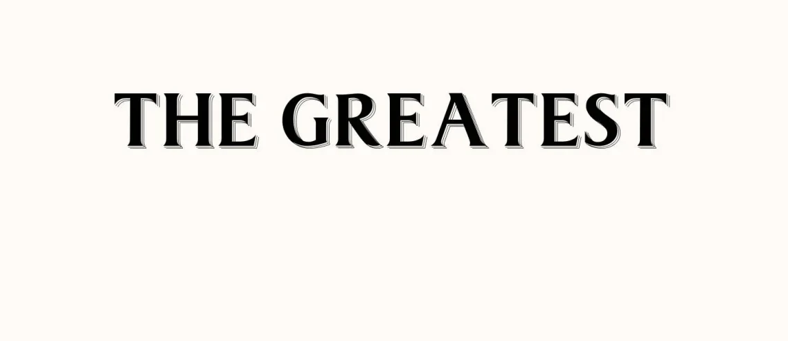 The Greatest Font Free Download