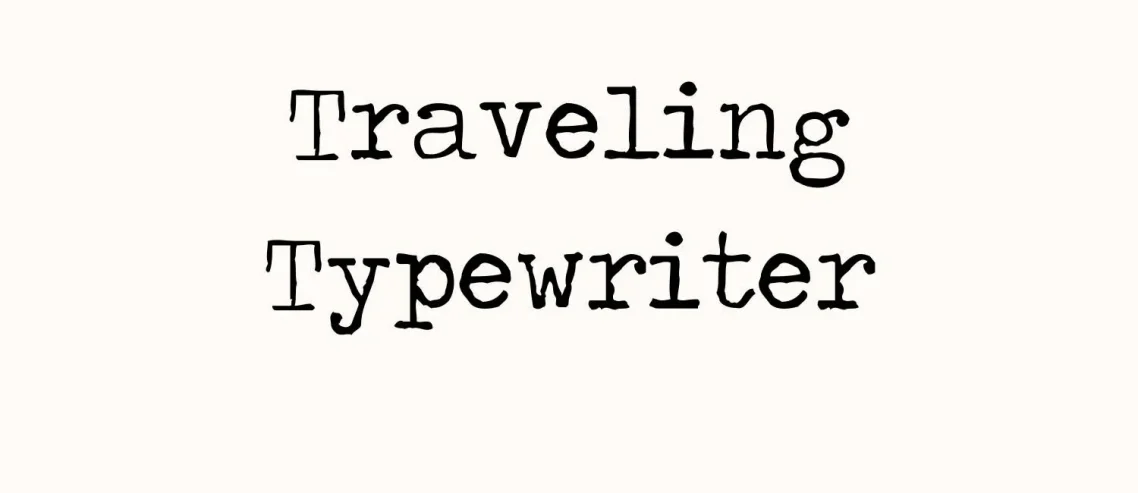 Traveling Typewriter Font Free Download