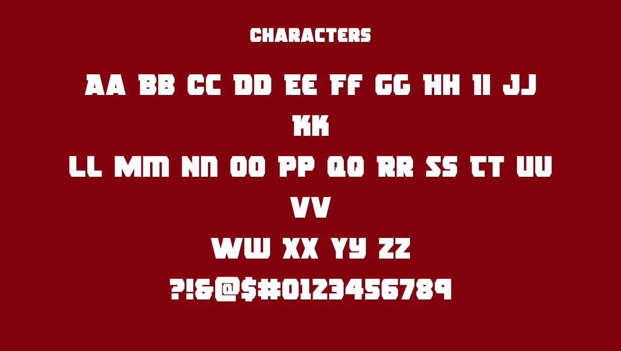 Deadpool Font Free Download