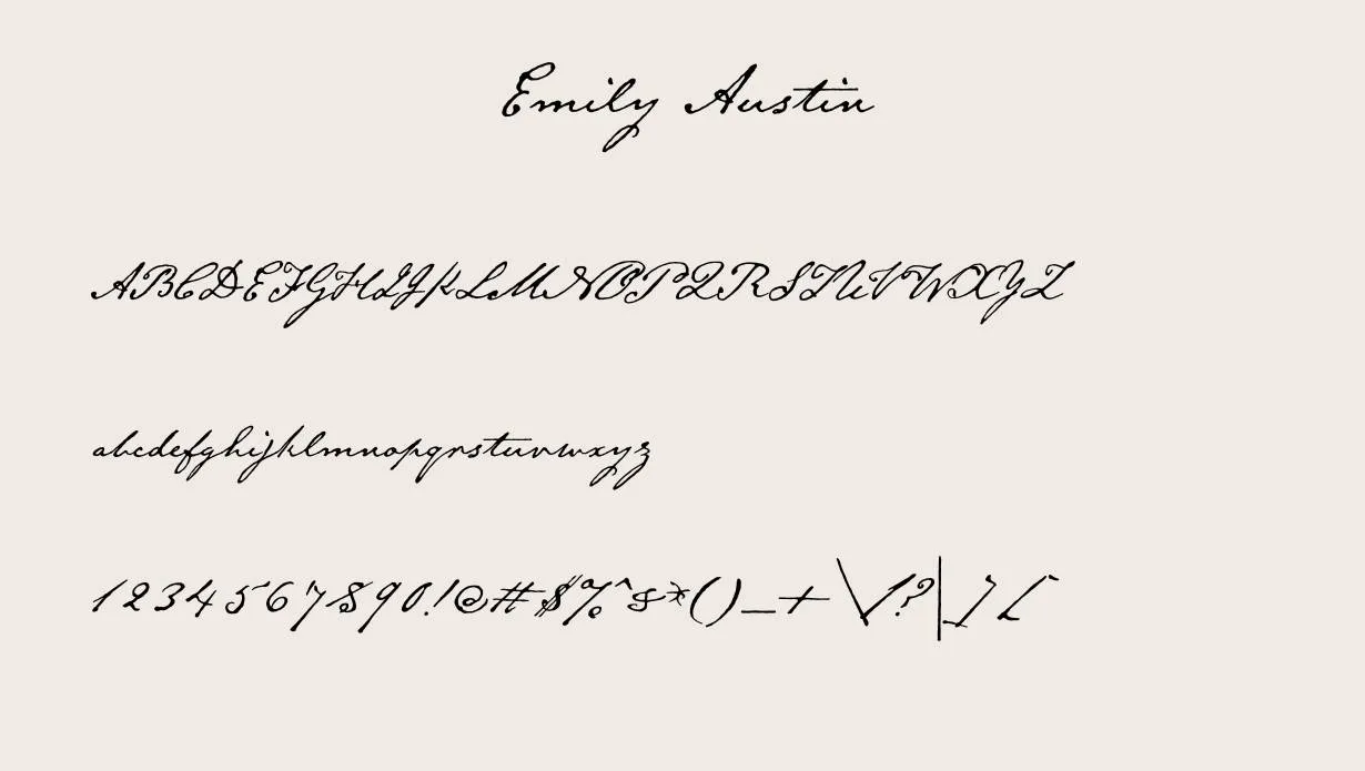Emily Austin Font Free Download