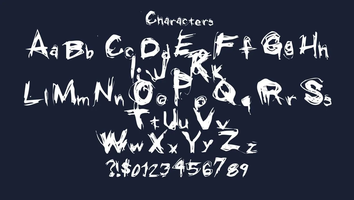 Grunge Font Free Download