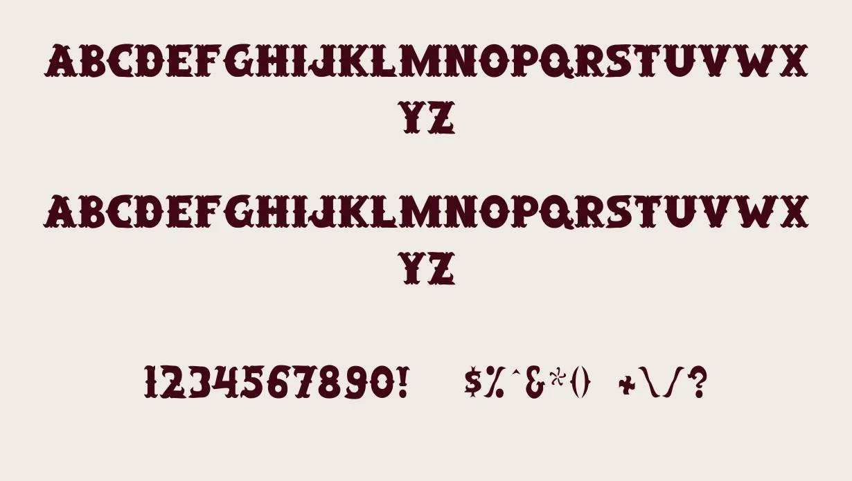 Saloon Font Free Download