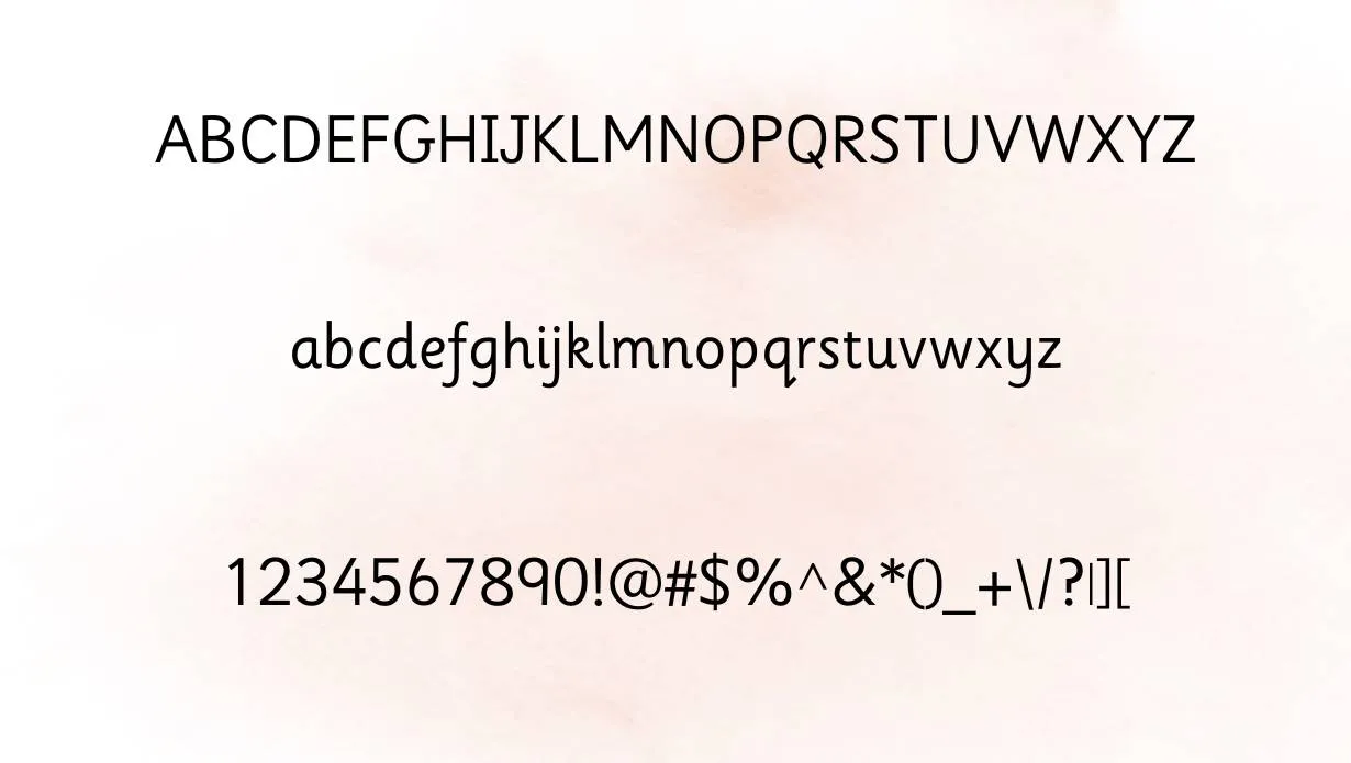 Sassoon Infant Std Font Free Download